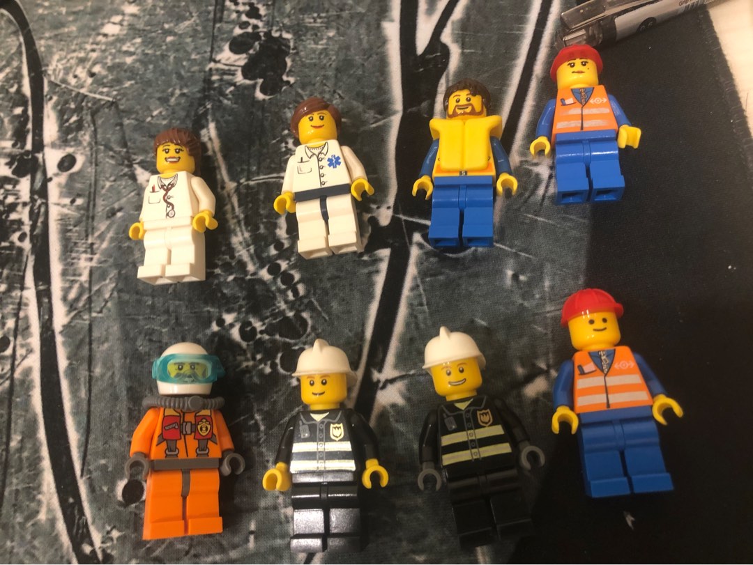 LEGO City minifigures, Hobbies & Toys, Toys & Games on Carousell