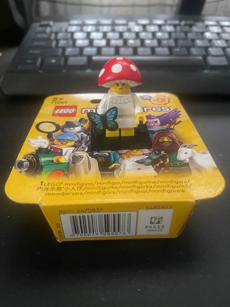 Lego Cmf series 25 - mushroom sprite, Hobbies & Toys, Toys & Games on ...