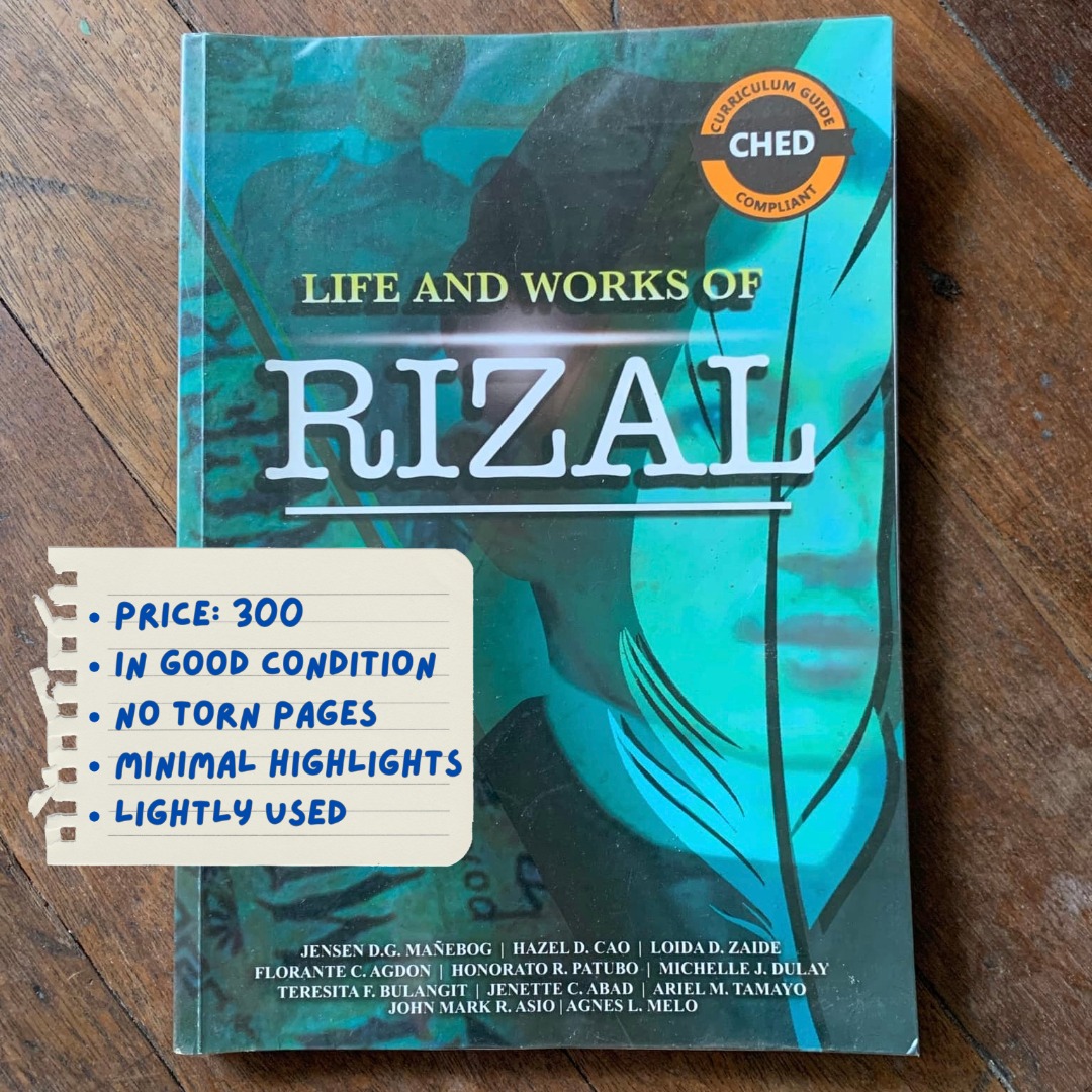 Life and Works of Rizal, Hobbies & Toys, Books & Magazines, Textbooks ...