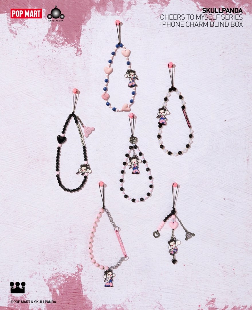 [local sg popmart] Authentic pop mart SKULLPANDA CHEERS TO MYSELF ...