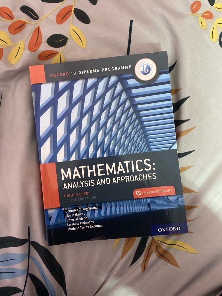 MAA HL mathematics analysis and approaches IB, Hobbies & Toys, Books ...