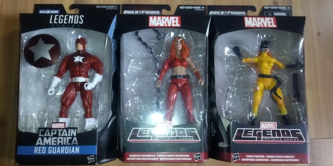 Marvel Legends Captain Stange Vision Hellcat Lot Of 9, Hobbies & Toys ...