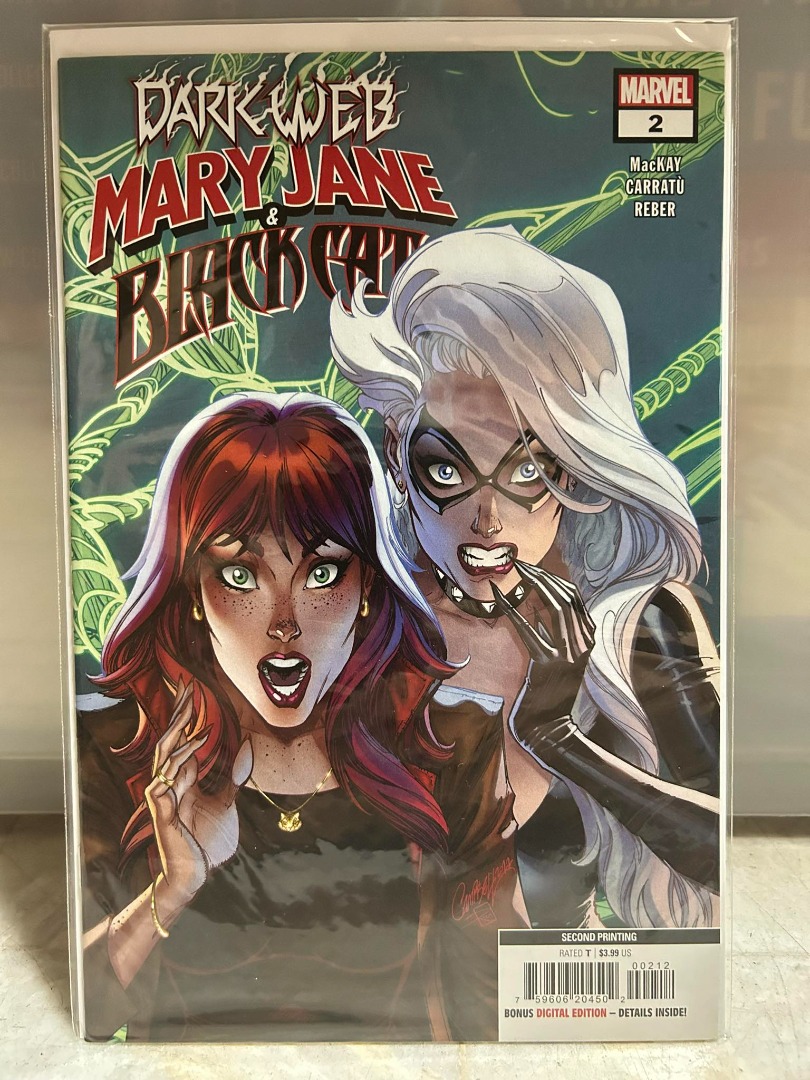 Mary Jane & Black Cat #2 2nd printing, Hobbies & Toys, Books ...
