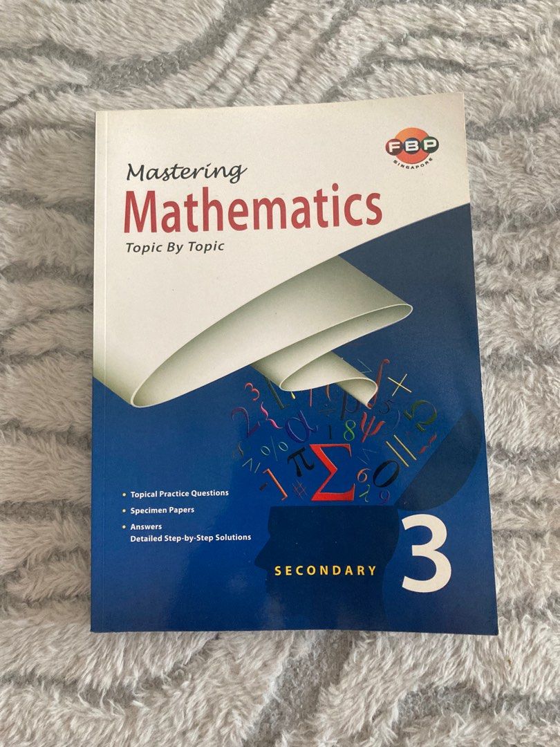 Mastering Mathematics Exercise Book, Hobbies & Toys, Books & Magazines ...