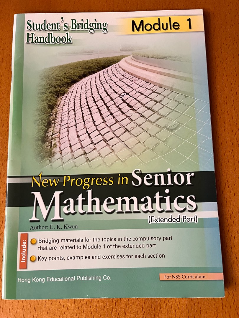 Mathematics Module 1 Student’s Bridging Handbook, 興趣及遊戲, 書本 & 文具, 教科書 ...