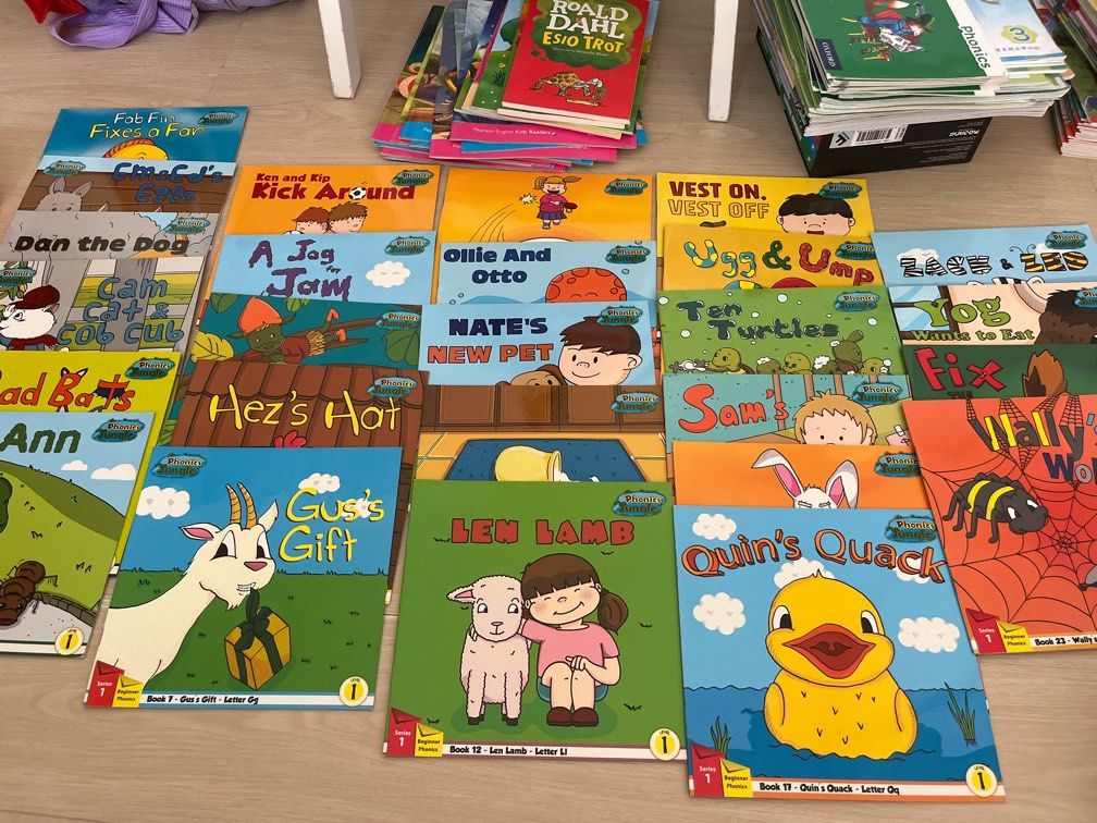 Monkey Tree Phonics Jungle Series 1, 興趣及遊戲, 書本 & 文具, 小朋友書 - Carousell