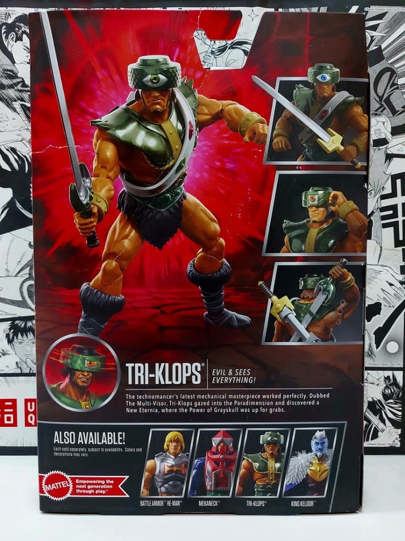MOTU Masterverse Masters Of The Universe New Eternia Tri-Klops, Hobbies ...