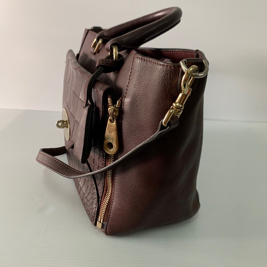 Authentic Mulberry 2way Leather Shoulder Bag, Luxury, Bags & Wallets on ...