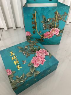 Eu Yan Sang Mooncake Box 2024, Furniture & Home Living, Home ...