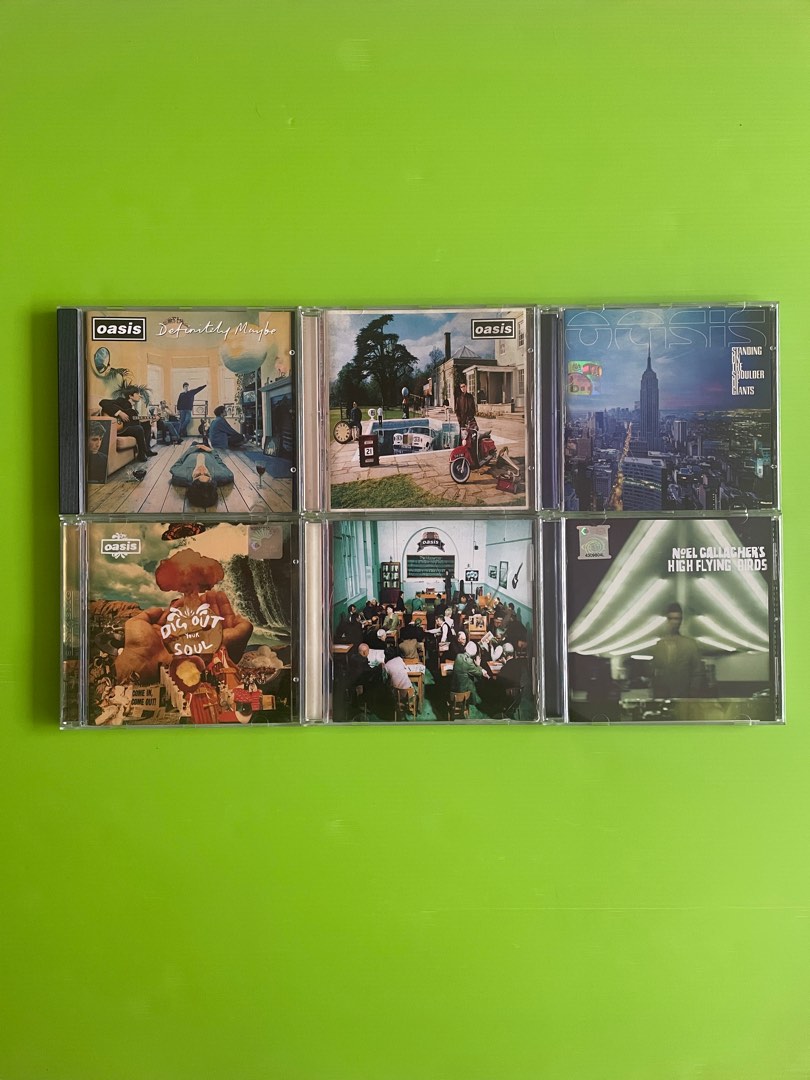 Oasis Noel Liam Gallagher Album CD, Hobbies & Toys, Music & Media, CDs ...
