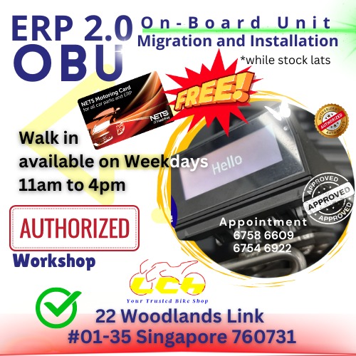OBU lTA AUTHORISED WORKSHOP, Motorcycles, Motorcycle Accessories on ...