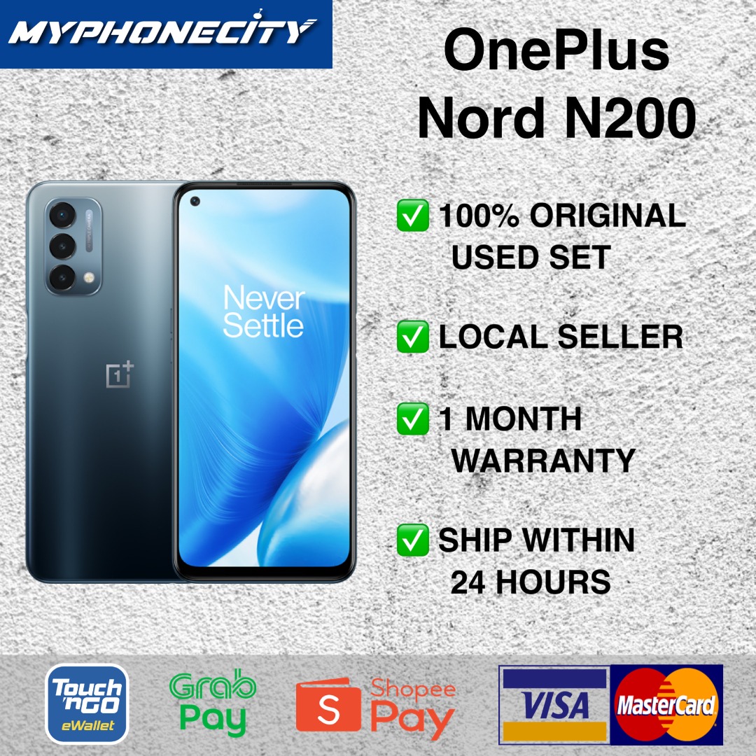 OnePlus Nord N200 5G Blue 64GB, Mobile Phones & Gadgets, Mobile Phones ...