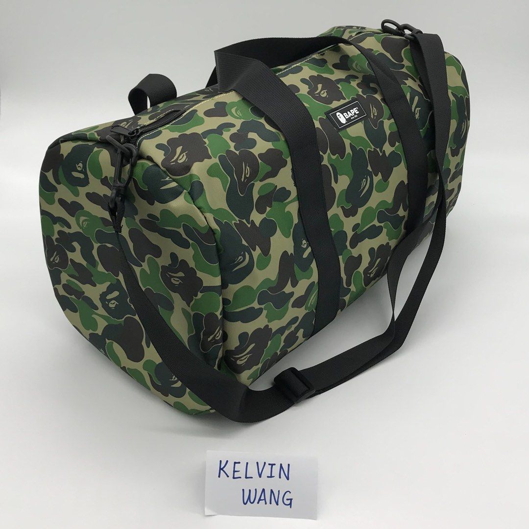 original Bape Camo Duffel Bag, Men's Fashion, Bags, Belt bags, Clutches ...