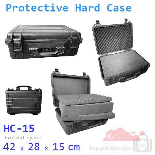 Pelican Case 1500 alternative replacement hard case HC-15 (with foam inside), Photography ...