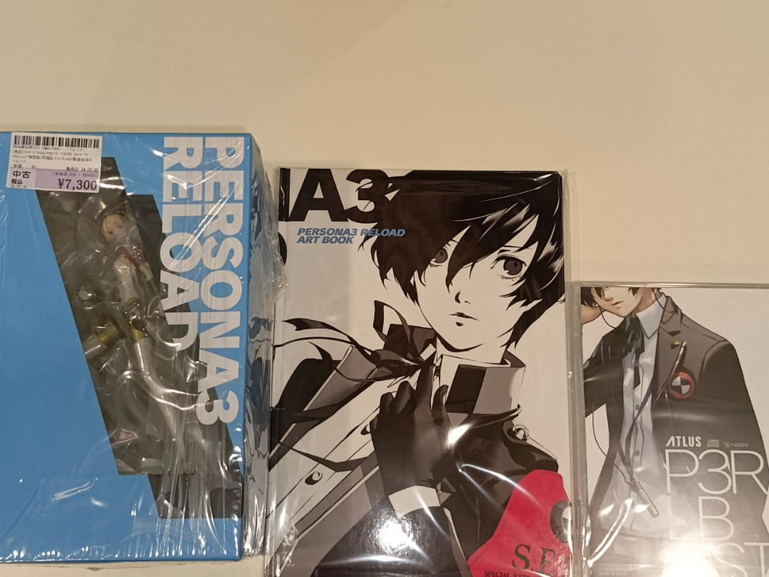 Persona 3 Reload Limited Edition Content(Aegis Figure, Artbook ...
