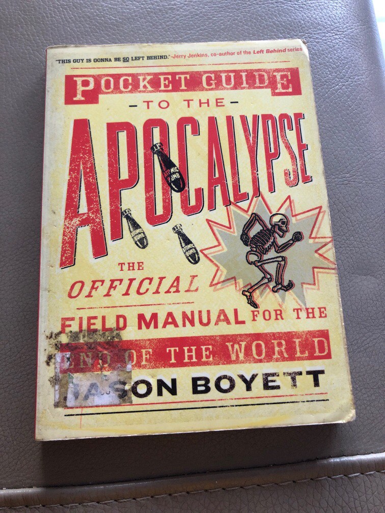 Pocket Guide to the Apocalypse -Jason Boyett, Hobbies & Toys, Books ...