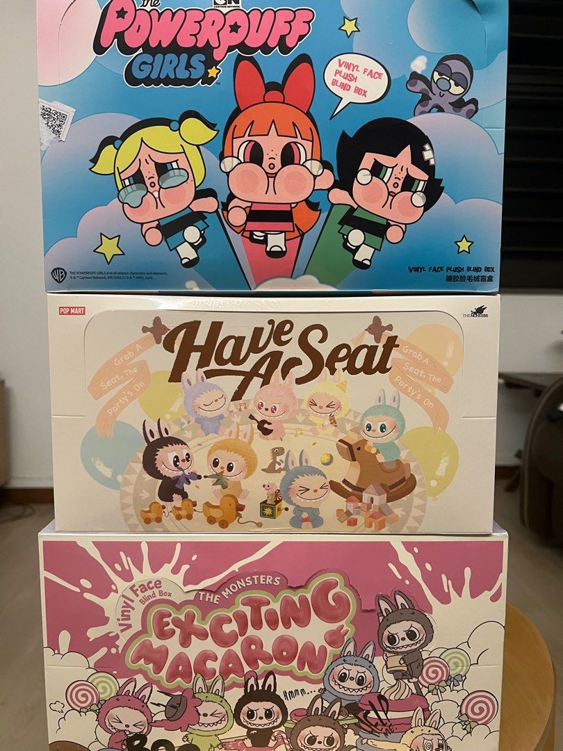 (preorder) Popmart the monsters labubu v1 v2 powerpuff girls crybaby ...