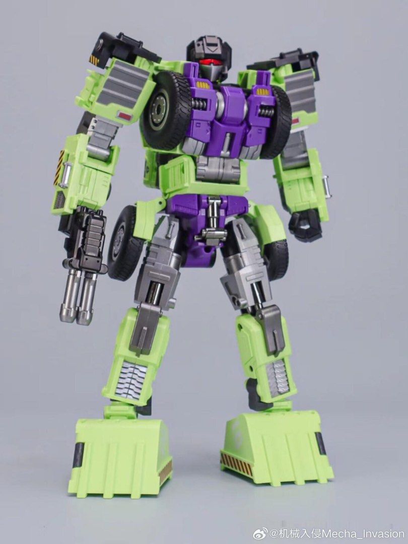 Transformers Mecha Invasion Giant Legion - GLA-01 Front Loader & GLA-02 ...