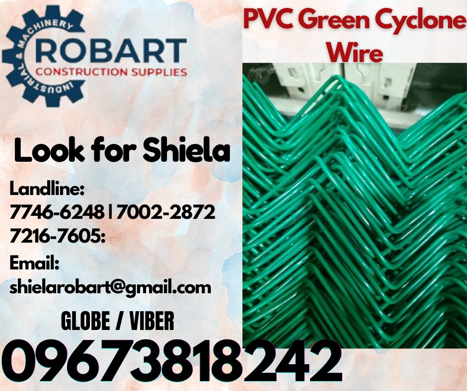 PVC Green Cyclone Wire, Commercial & Industrial, Construction Tools ...