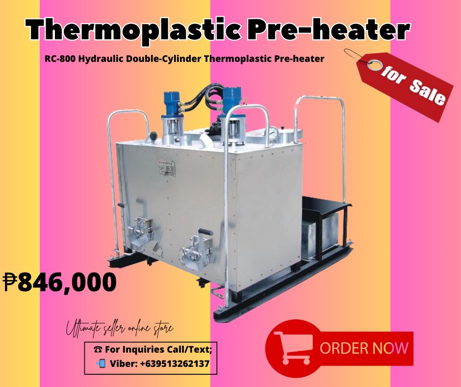 RC-800 Hydraulic Double-Cylinder Thermoplastic Pre-heater, Everything Else, Others on Carousell