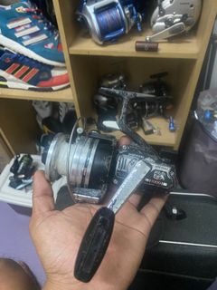 MIYA EPOCH AT3S ELECTRIC FISHING REEL WITH SHIMANO TYRNOS, TUFFLINE XP ...