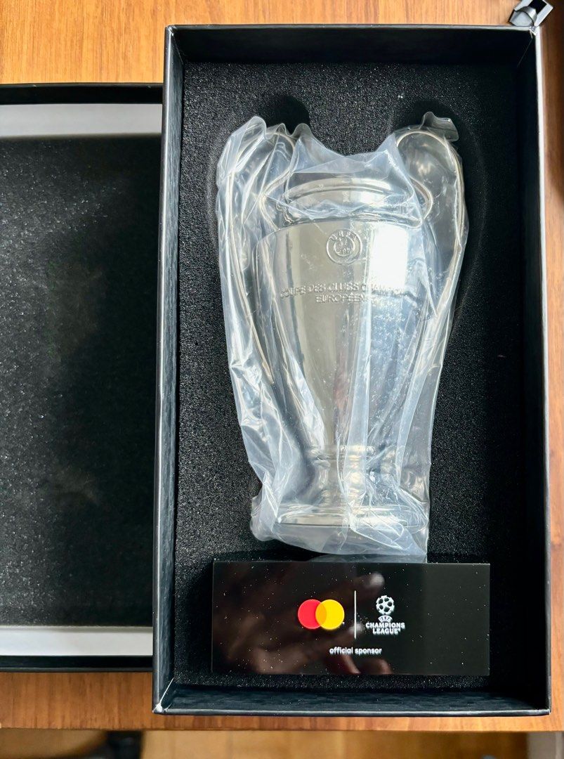 3D Replica of UEFA Champions League Trophy with stand, Sports Equipment ...