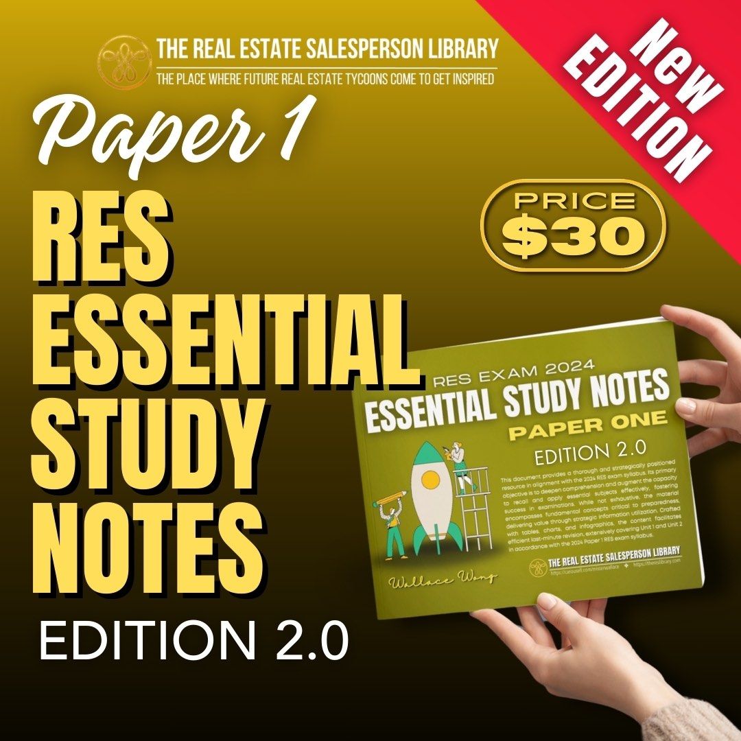 RES Exam Notes 2024 - Essential Study Notes for Paper 1. RES Revision ...