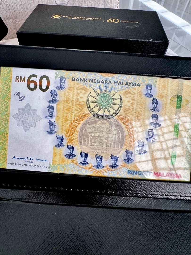 RM60 Commemorative Note, Hobbies & Toys, Collectibles & Memorabilia ...