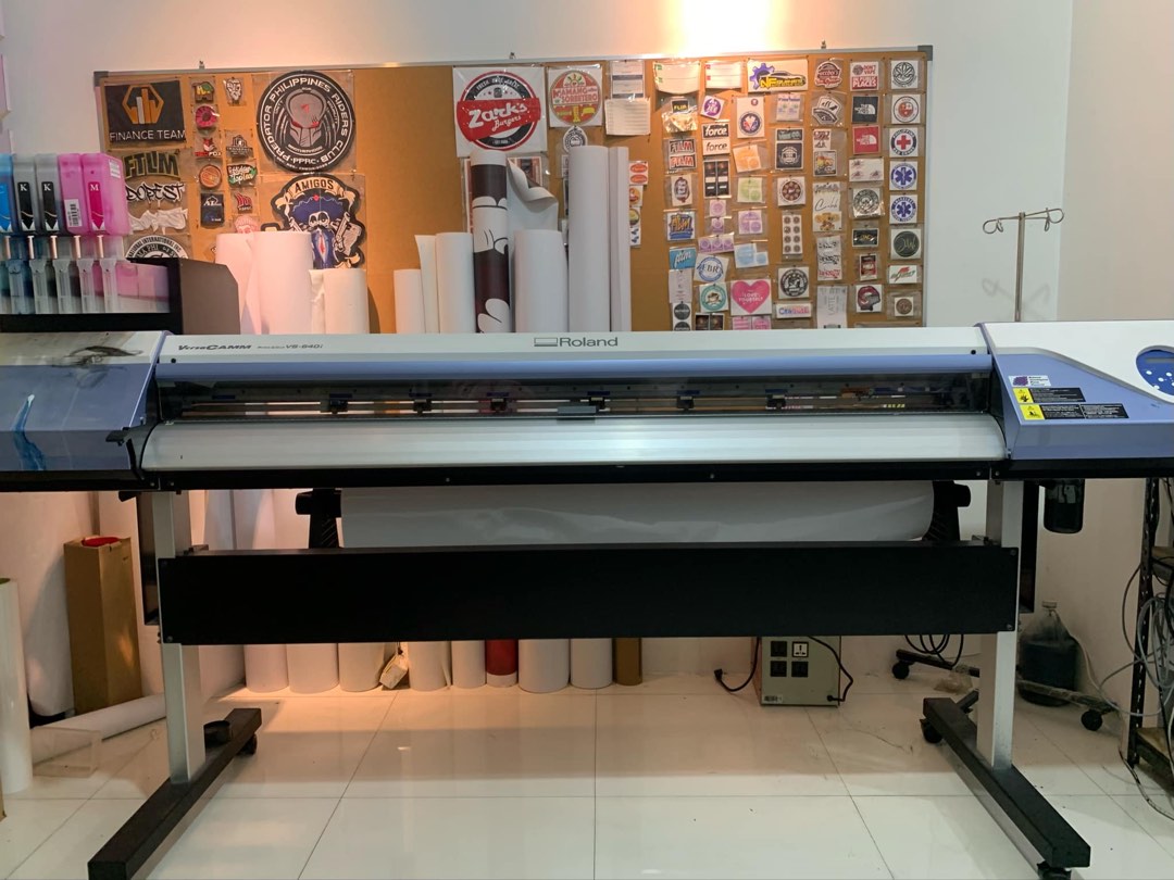 ROLAND VersaCAMM VS-640i (LARGE FORMAT INKJET PRINTER/CUTTER), Computers & Tech, Printers ...