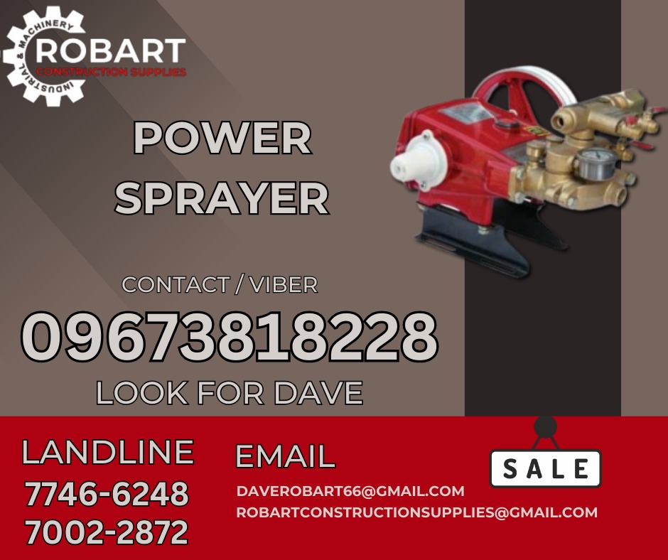 SATO POWER SPRAYER, Commercial & Industrial, Industrial Equipment on ...