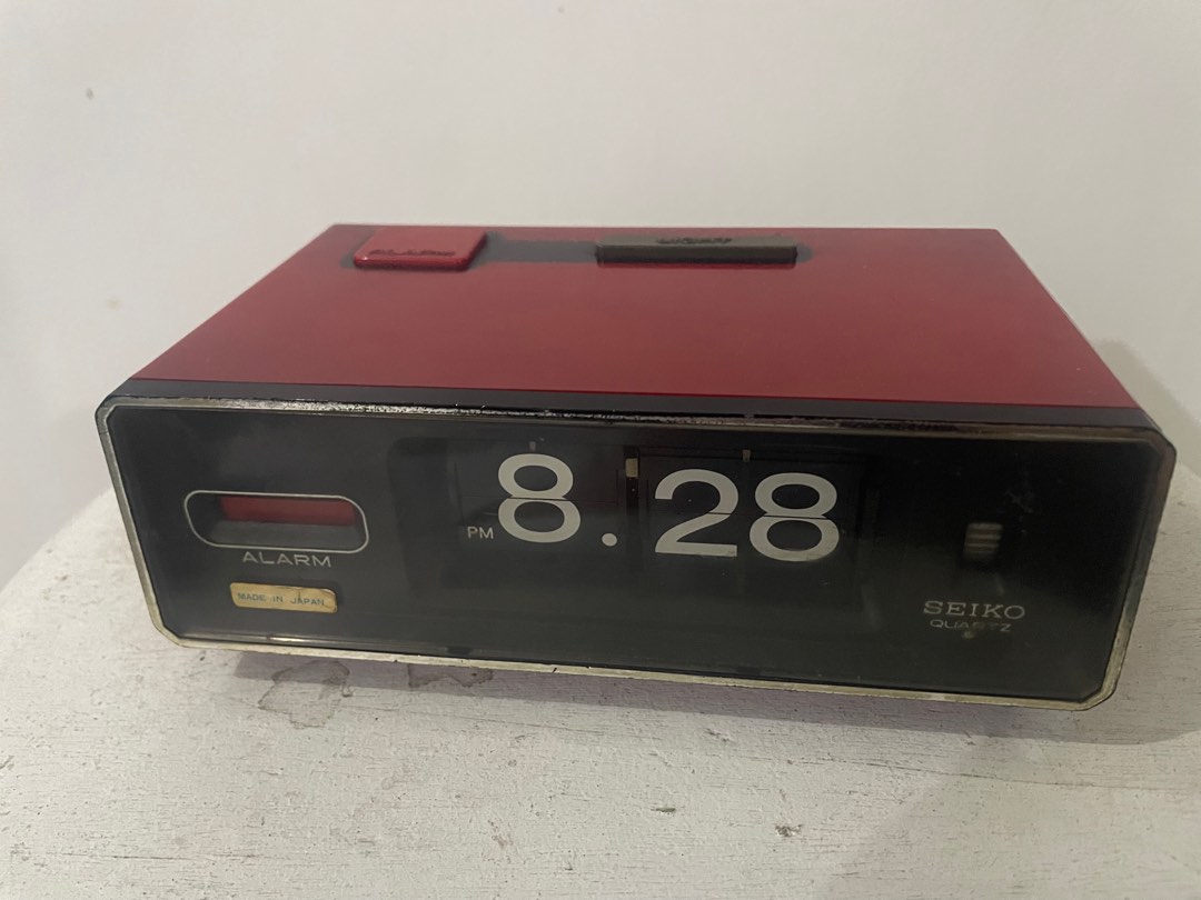 Seiko flip clock, Hobbies & Toys, Memorabilia & Collectibles, Vintage ...