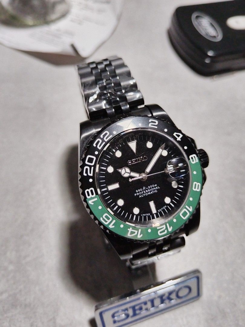 SEIKO SPRITE STEALTH MOD, Men's Fashion, Watches & Accessories, Watches ...