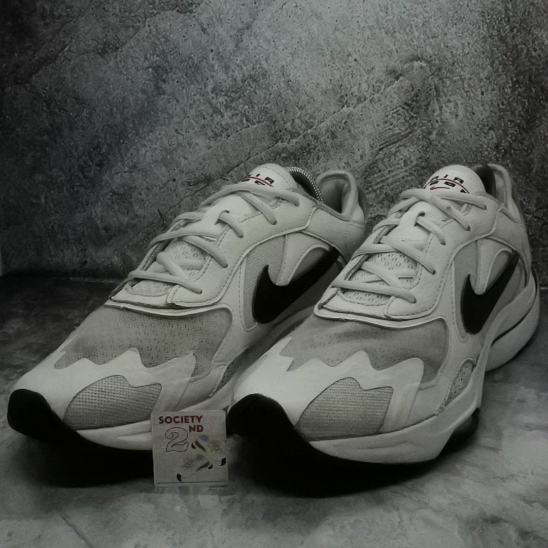 Sepatu Casual - Nike Air Zoom Division White Black Size 42.5, Fesyen ...