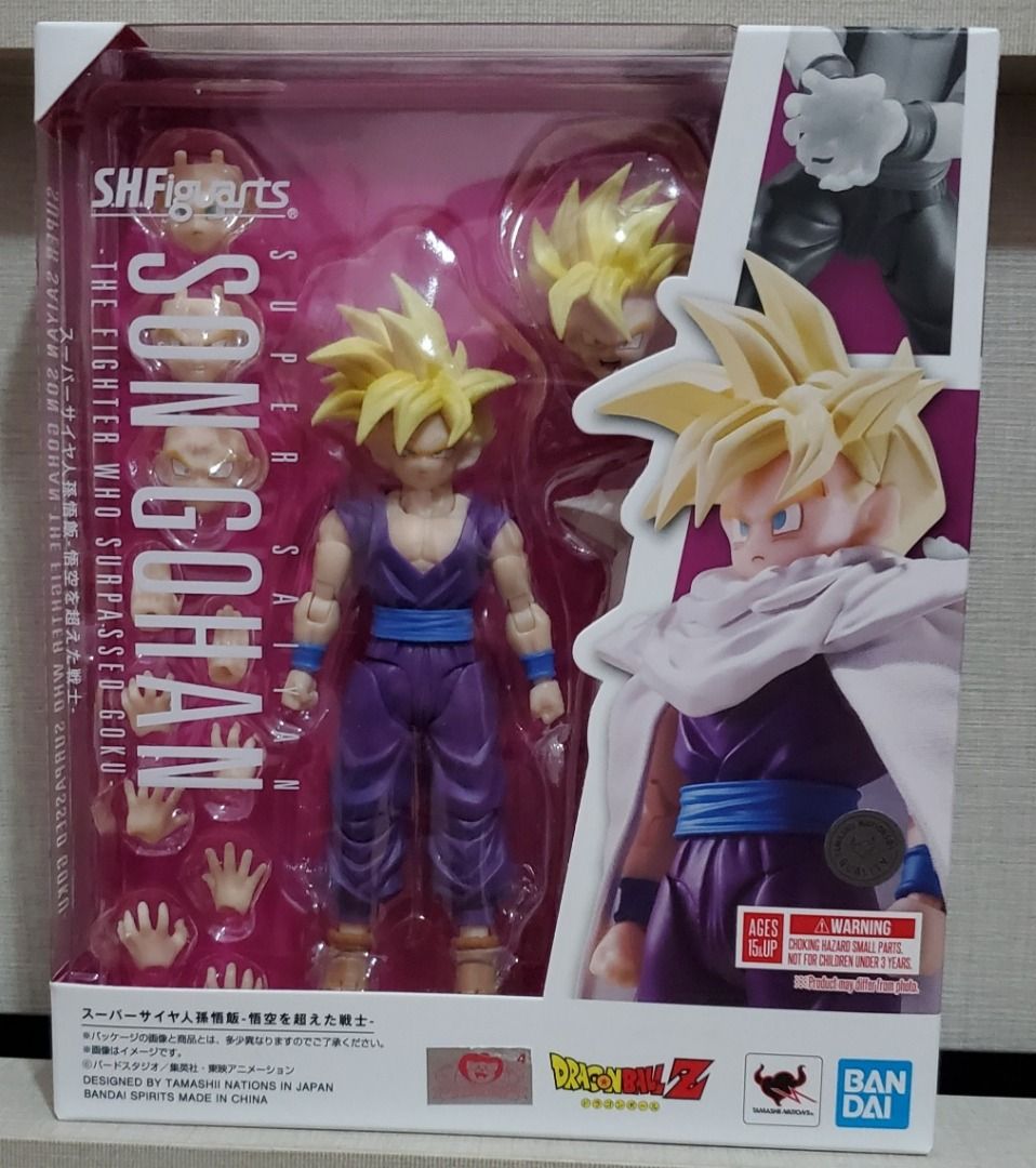 S.H.Figuarts SHF Super Saiyan SON GOHAN _ The Fighter Who Surpassed ...