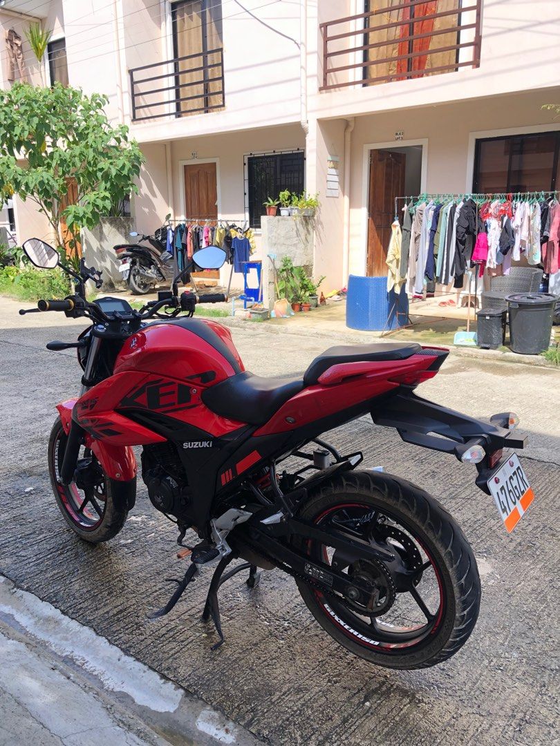 SUZUKI Gixxer 155 V2 2022, Motorbikes, Motorbikes for Sale on Carousell