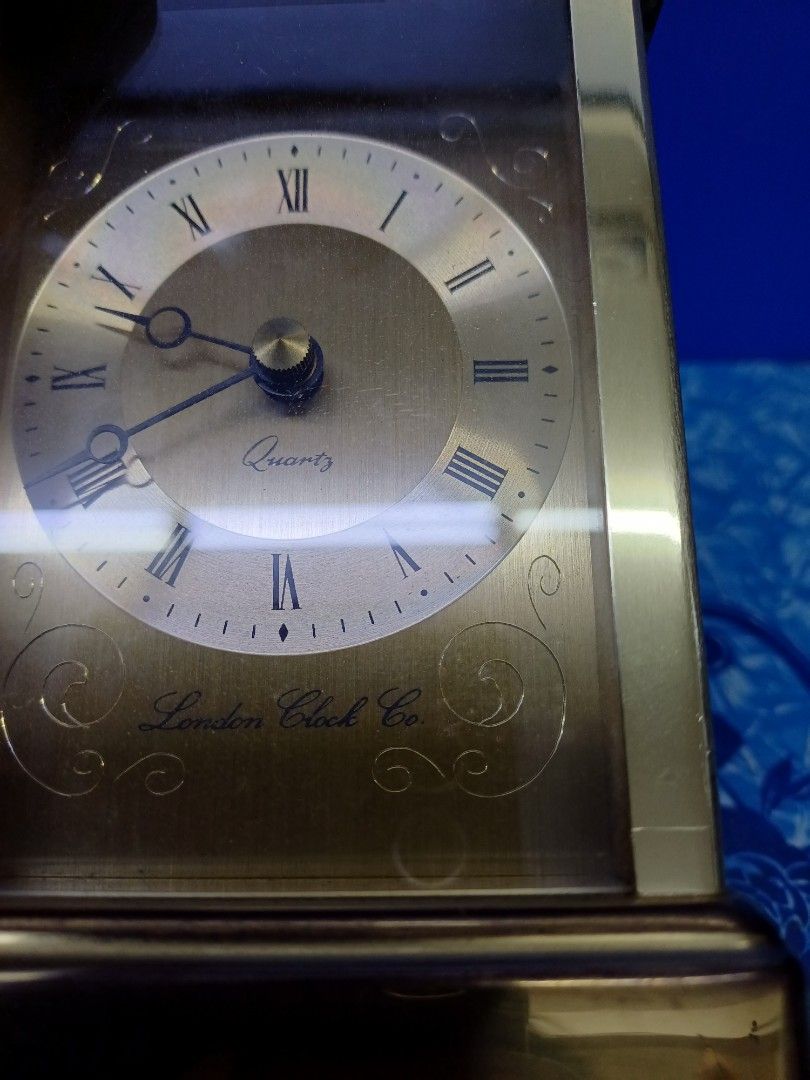 Table clock vintage (quartz germany), Hobbies & Toys, Collectibles ...