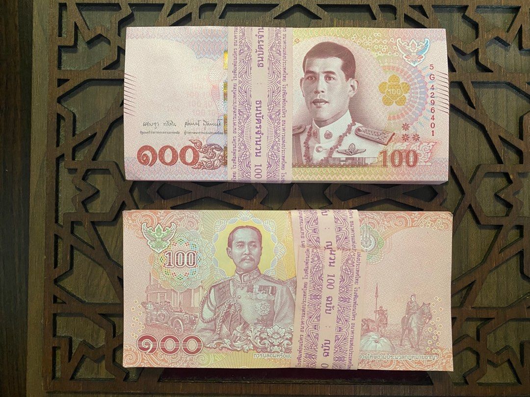 Thailand 100 baht stack, Hobbies & Toys, Collectibles & Memorabilia ...