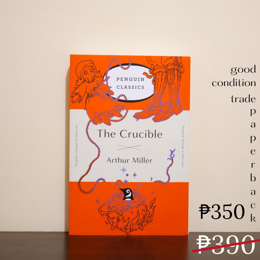 The Crucible by Arthur Miller, Hobbies & Toys, Books & Magazines ...