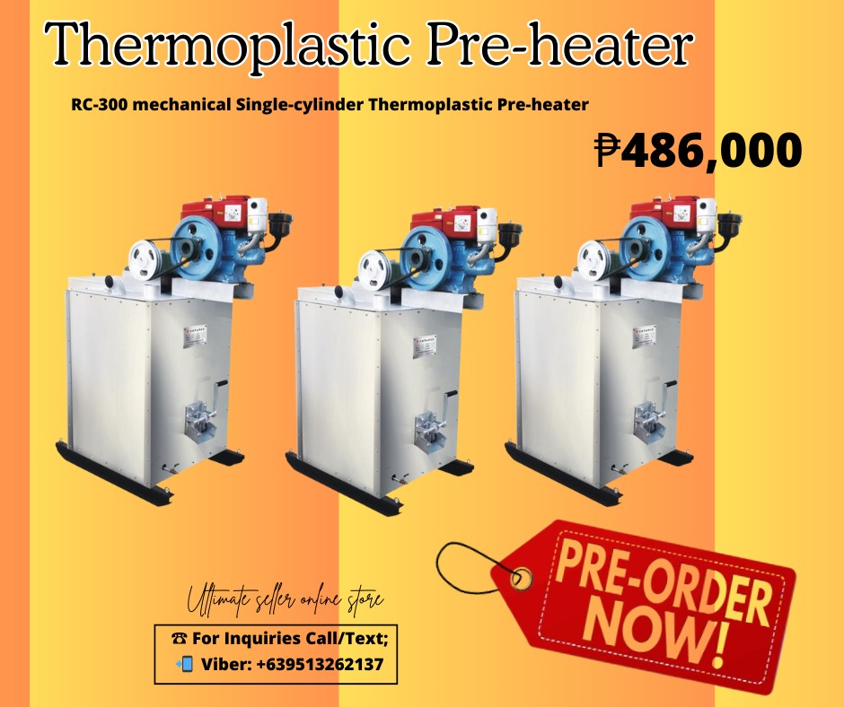Thermoplastic Pre-heater RC-300 mechanical Single-cylinder ...