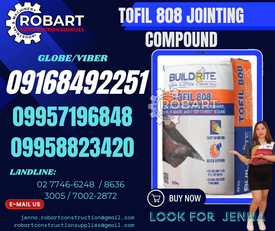 TOFIL 808 jointing compound 20kg, Commercial & Industrial, Construction ...