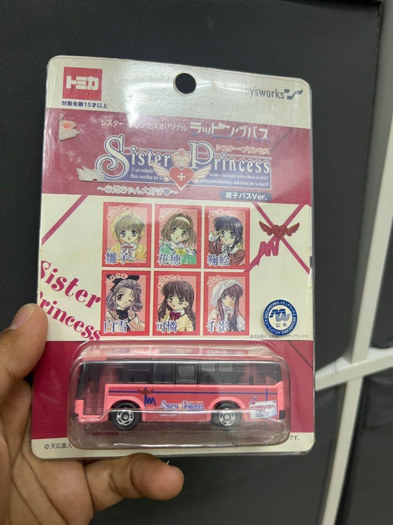 Tomica Sister Princess Bus, Hobbies & Toys, Toys & Games on Carousell