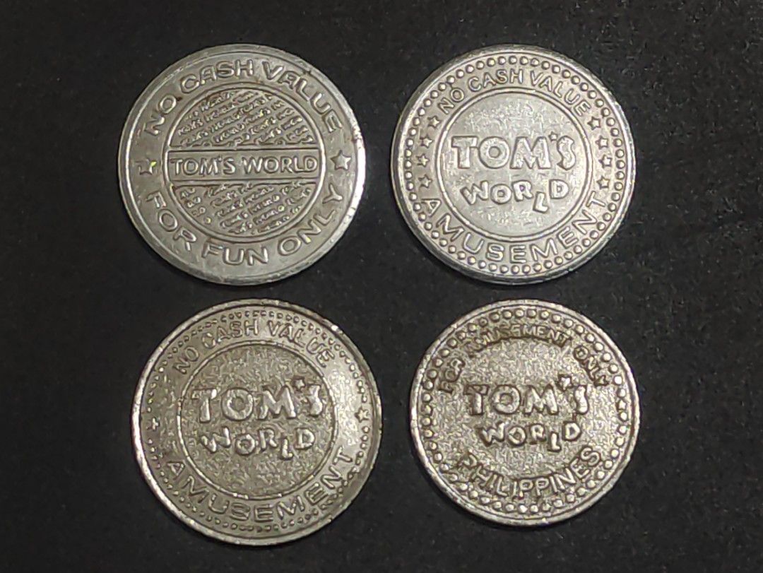 Tom's World Philippine Tokens Different Variants, Hobbies & Toys ...