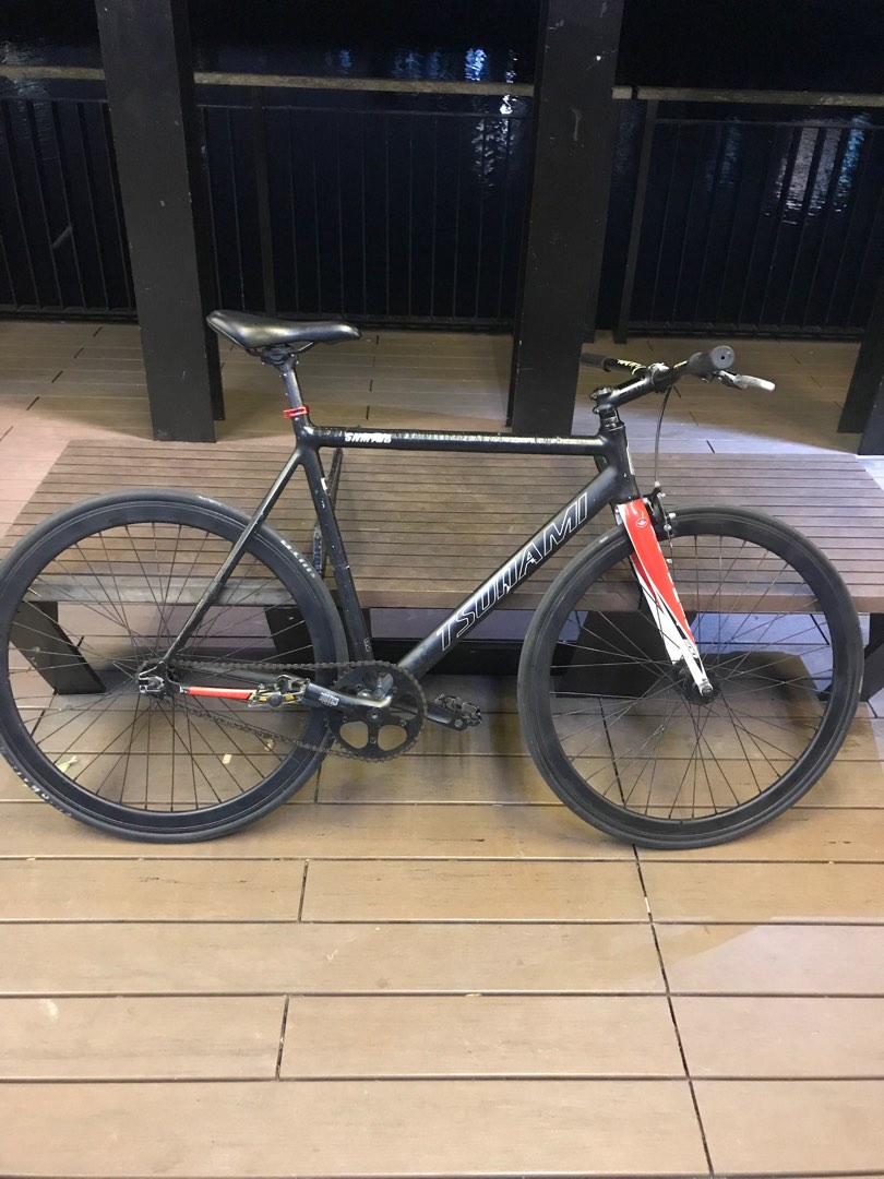 Tsunami SMN100 WTT For road bike or other fixie/WTS, Sports Equipment ...