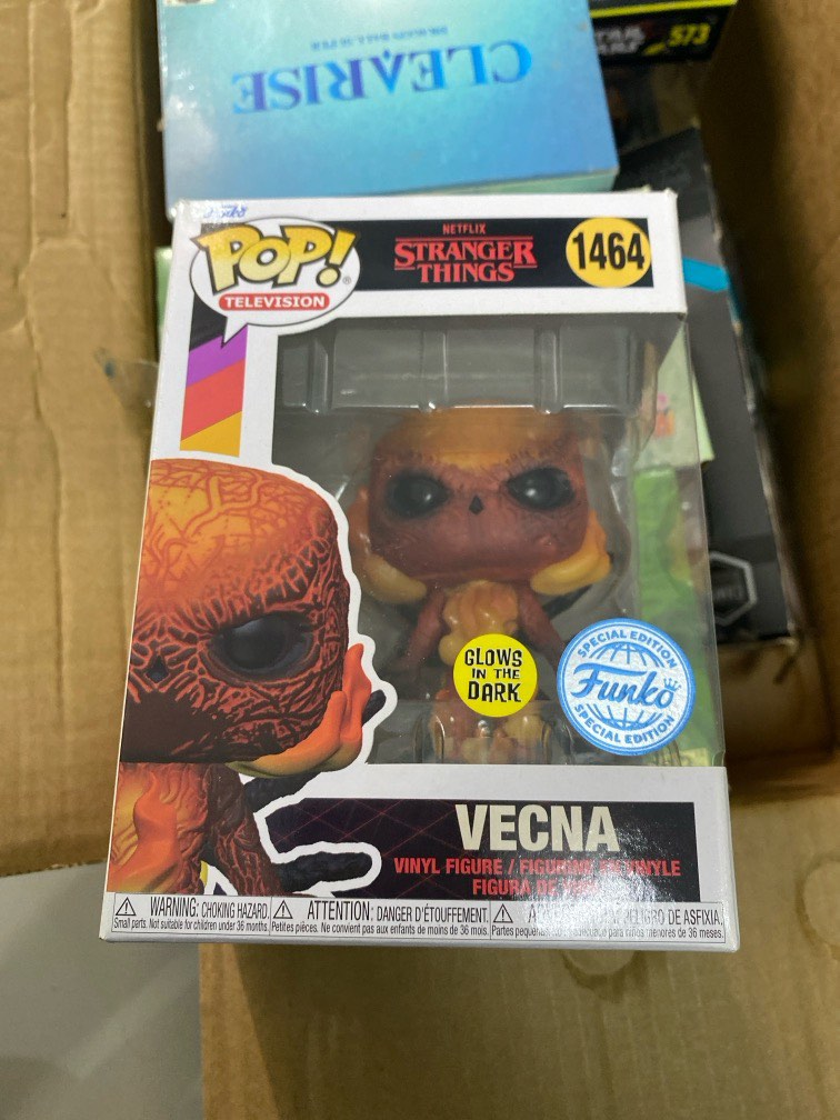 Vecna Funko Pop, Hobbies & Toys, Collectibles & Memorabilia, Fan ...