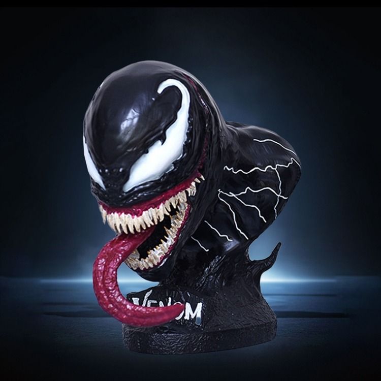 Venom Resin Bust spider-man Marvel miles morale peter parker eddie ...