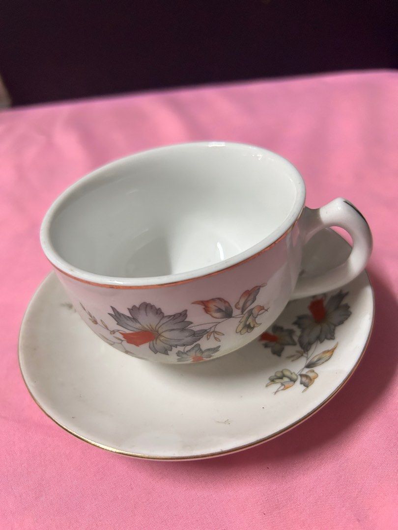 Vintage collection - 80s tea cup, Furniture & Home Living, Kitchenware ...