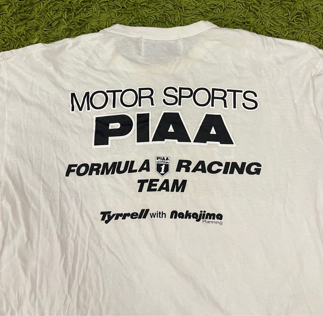 Vintage Formula 1 Racing Team PIAA, Men's Fashion, Activewear on Carousell