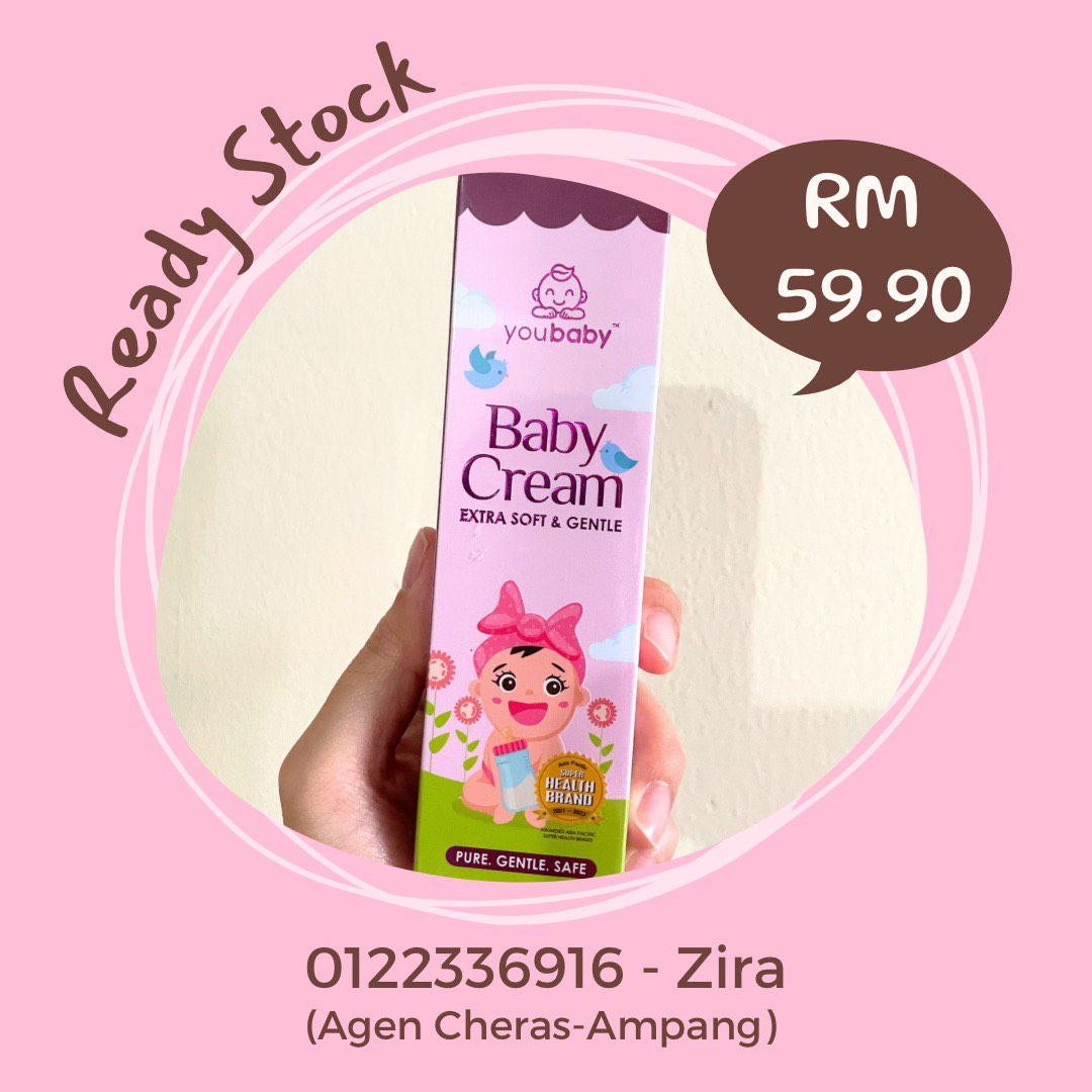 YOUBABY CREAM (KRIM BATUK KAHAK/ SELSEMA/ RUAM/ SEMBELIT), Babies ...