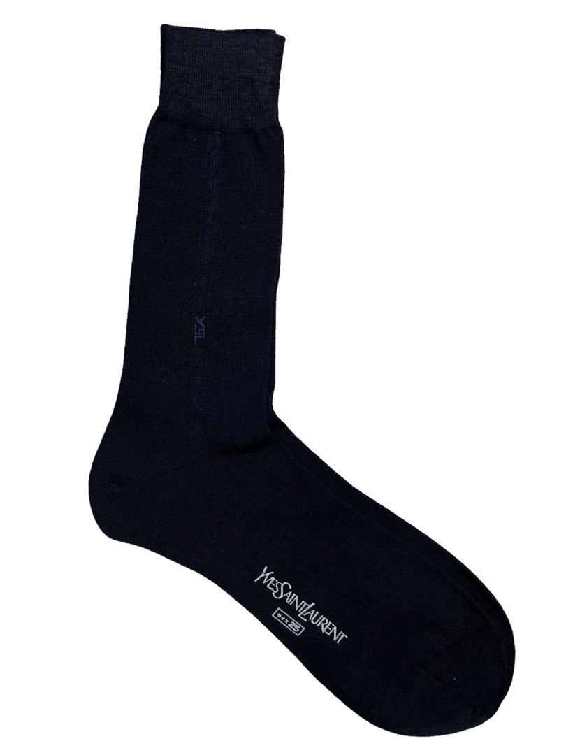 Yves Saint Laurent Socks Indigo Blue, Luxury, Sneakers & Footwear on ...