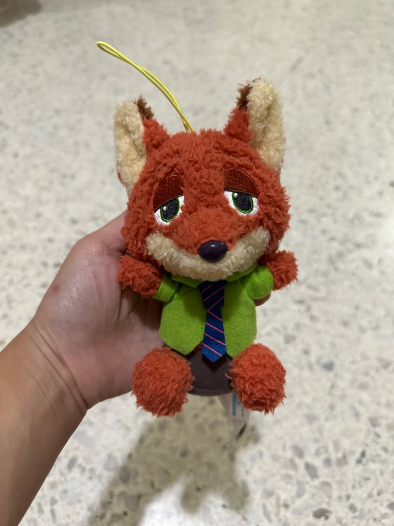 Payday Sale!! Zootopia Fox Charm Plush Disney Sega Japan Stufftoy ...